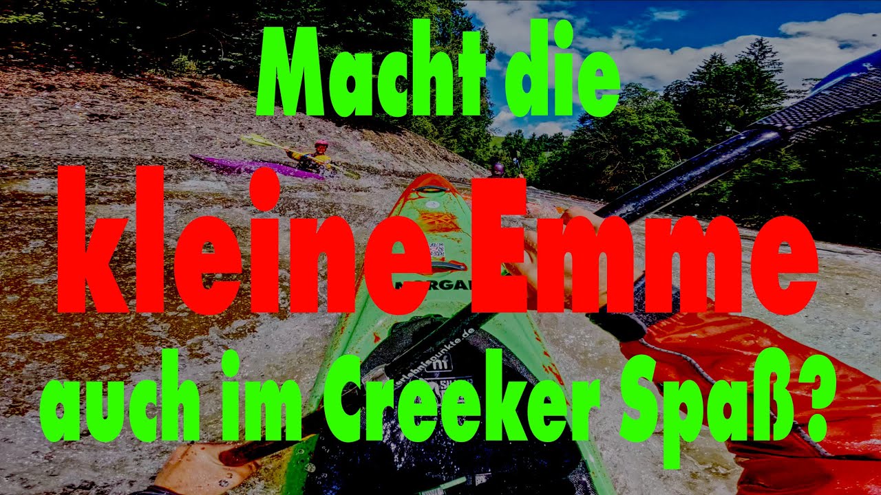 Kleine Emme im Creeker? Kayak fahren auf der kleinen Emme - YouTube