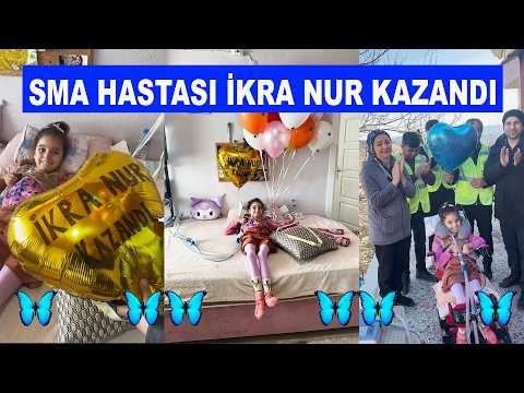 SMA Hastası İkra Nur Alsat Kazandı Kampanyası Tamamlandı / Harmanlı Gölbaşı Adıyaman