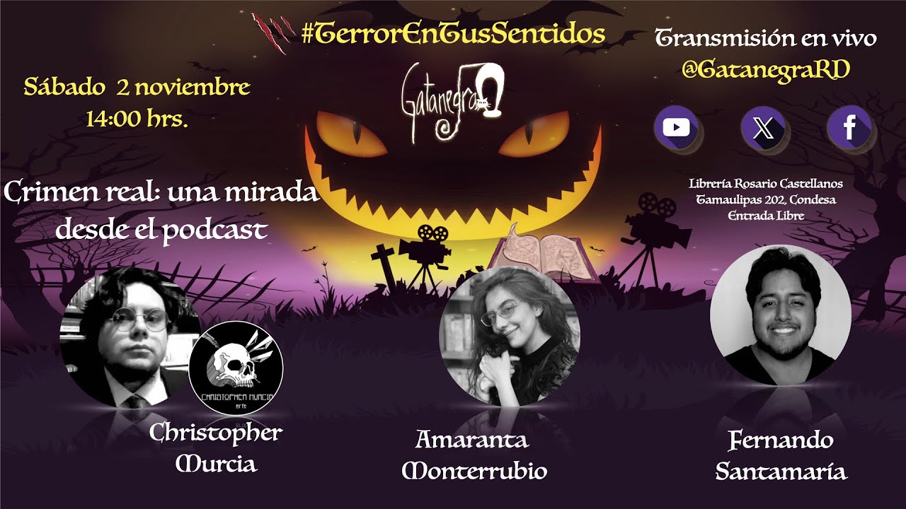 Crimen real: mirada desde el podcast Amaranta Monterrubio Christopher ...