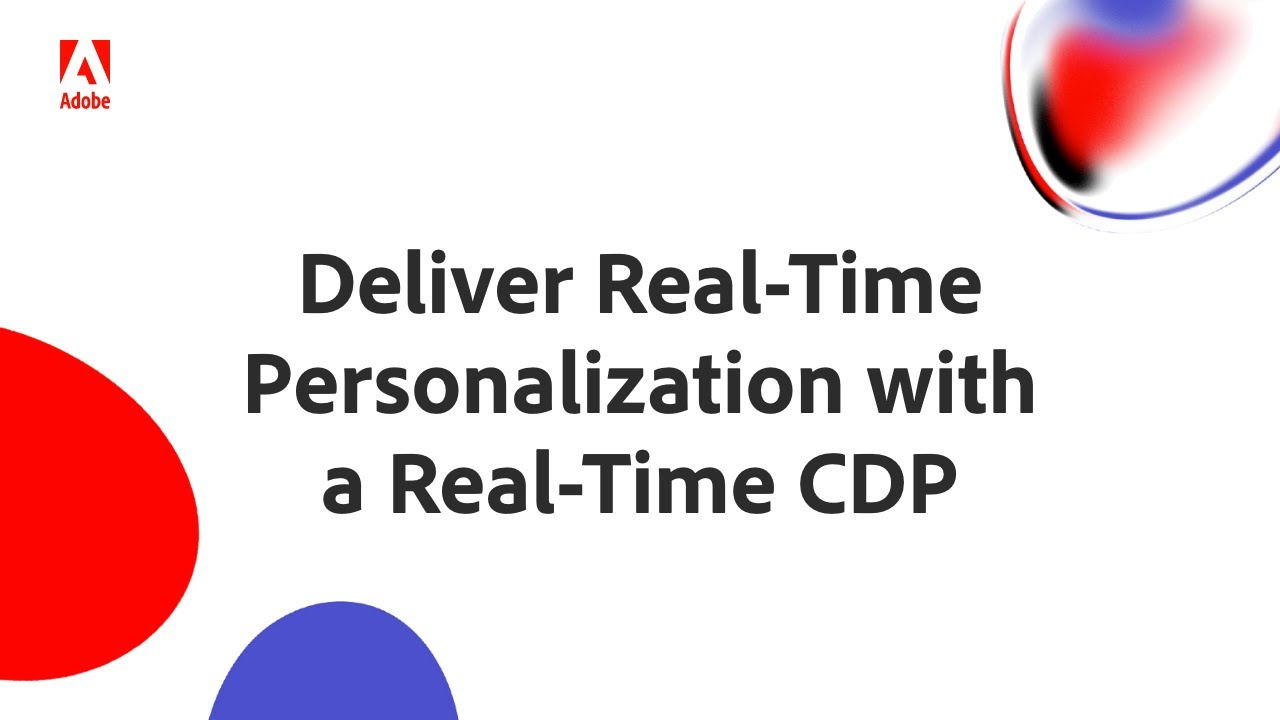 Deliver Real-Time Personalization with A Real-Time Customer Data Platform - YouTube