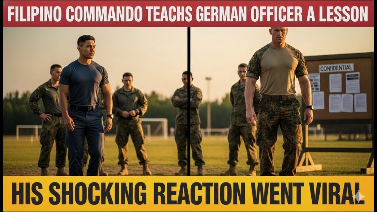 A German Soldier Challenged a Filipino Commando — The Outcome Left ...