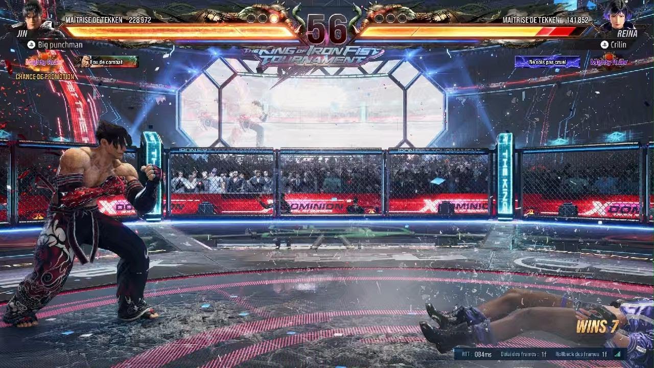 TEKKEN8 - Jin VS Reina - Lesson du Senpai - YouTube