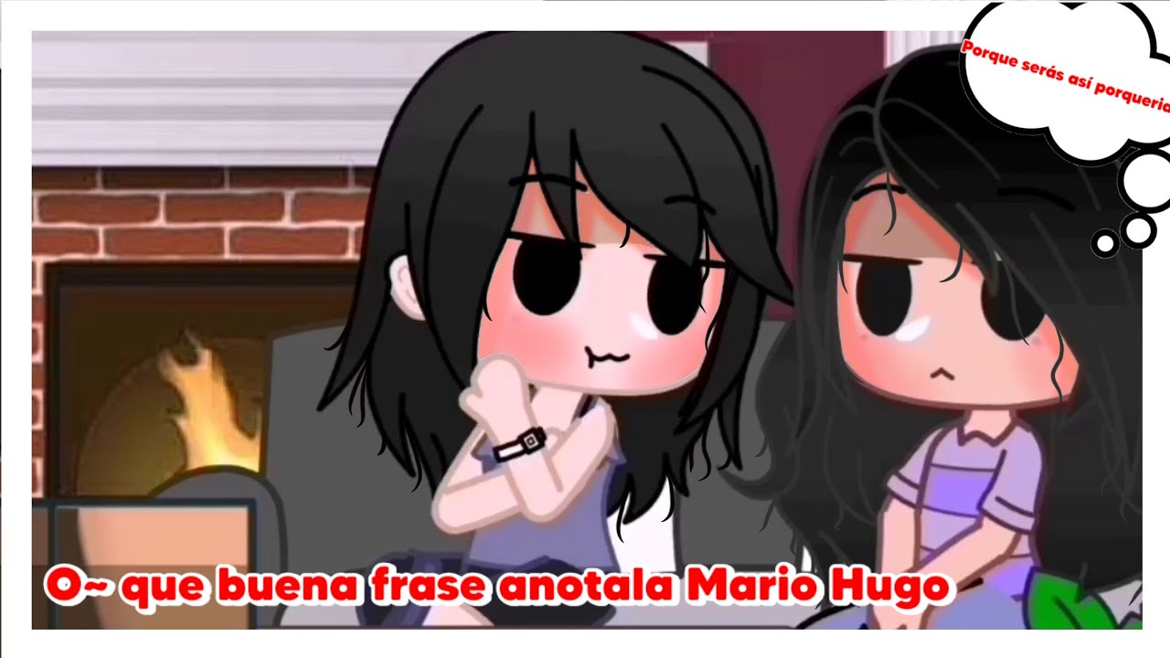 o~ que buena frase anotala Mario Hugo//meme original (creo) xd ...
