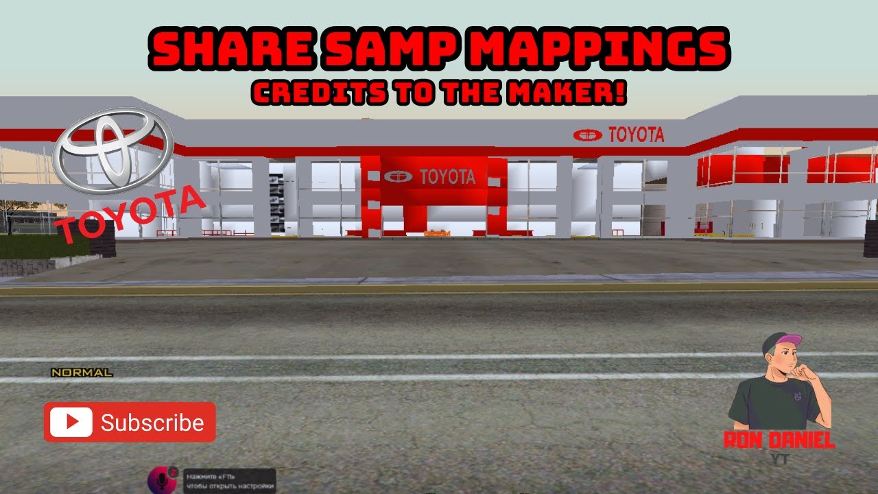 [SHARE] SAMP MAPPINGS TOYOTA DEALERSHIP || RON DANIEL YT - YouTube