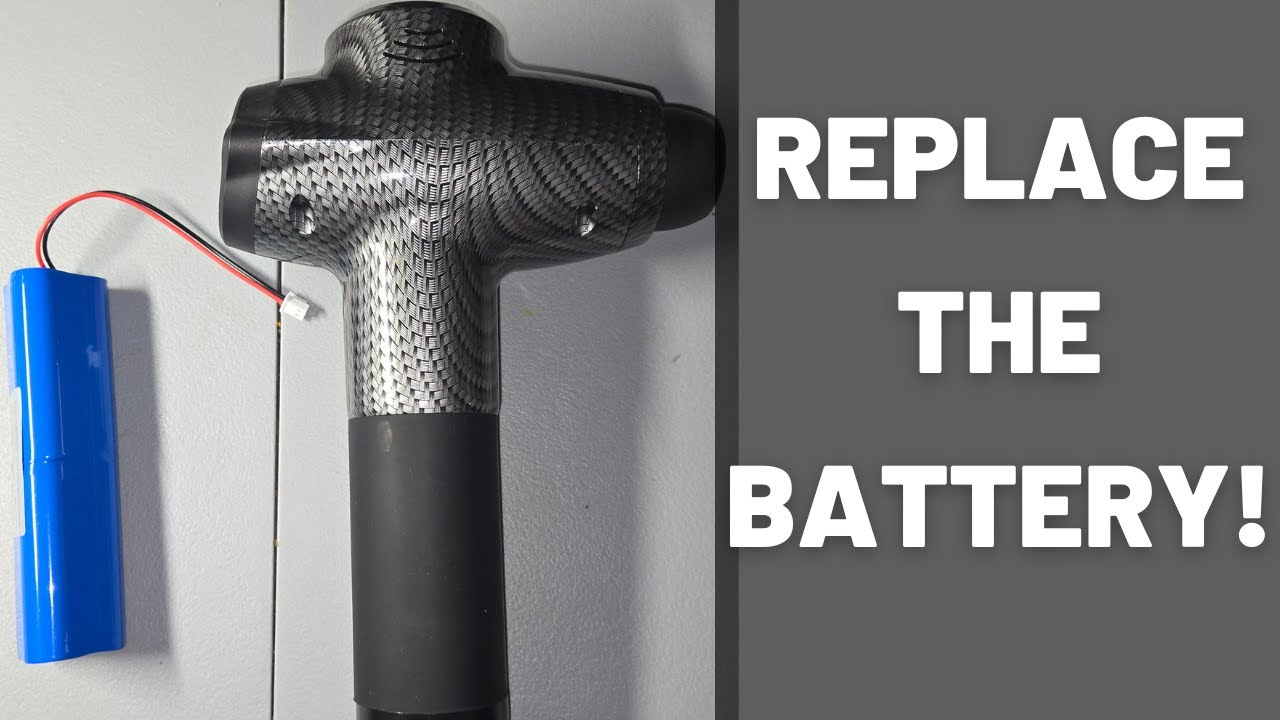 How to Replace Battery in a Massager! (Toloco and other 24V Massagers ...