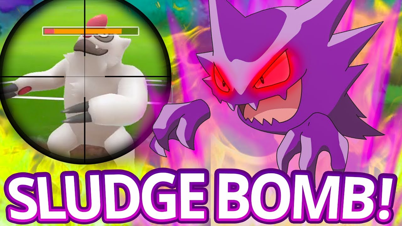 Vigoroth wasnt ready for SLUDGE BOMB Shadow Haunter! Pokemon GO Battle ...