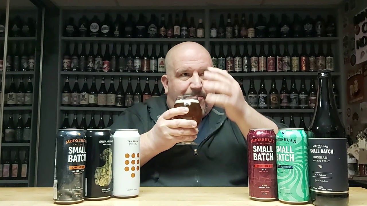 Moosehead Breweries Ten Penny Stock Ale - YouTube