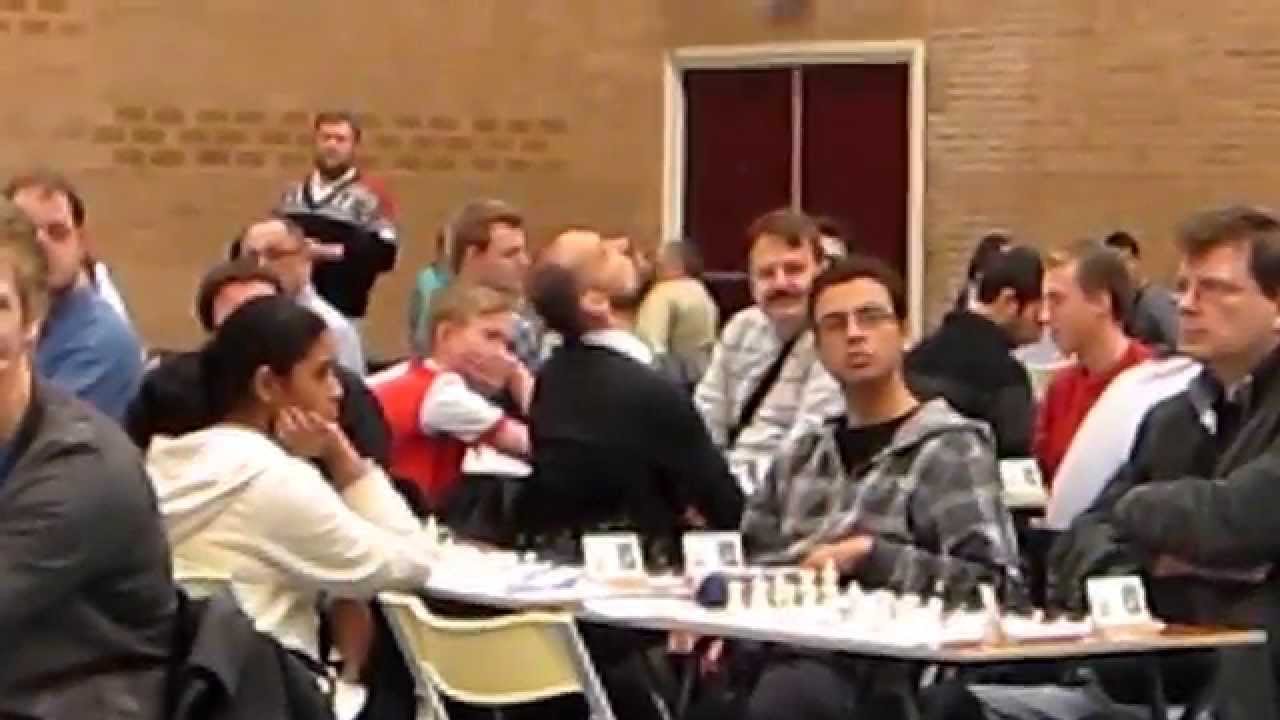KVDC Groningen Chess Festival 2014 round7 - YouTube