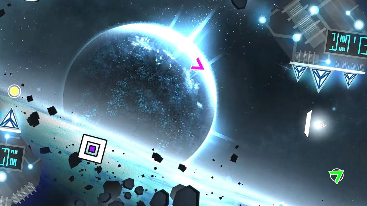 The Coolest GD Level EVER || Astromium Dimensha by Maelstrom and ...