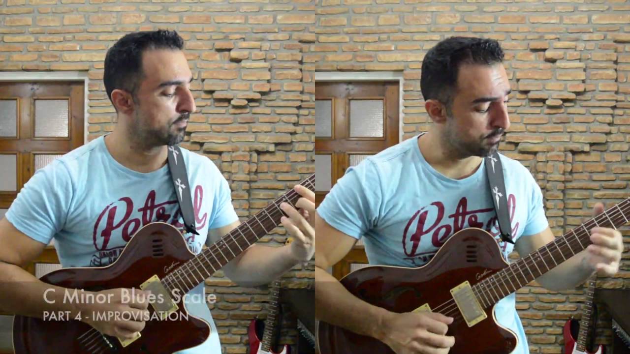 Blue Bossa - Guitar Scale Practice and improvisation - YouTube