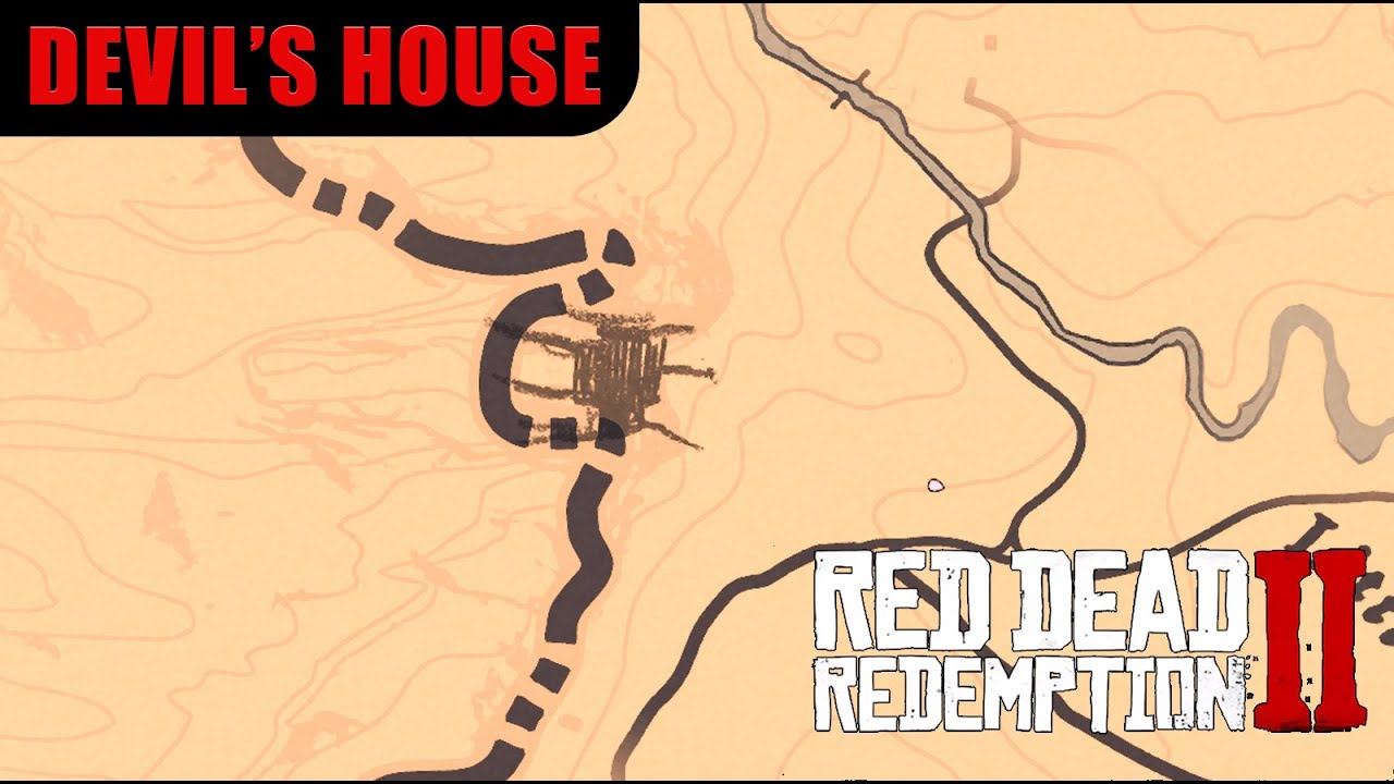Red Dead Redemption 2 - You Passed Here 1000+ Times But Missed These DEVIL'S HOUSE - YouTube