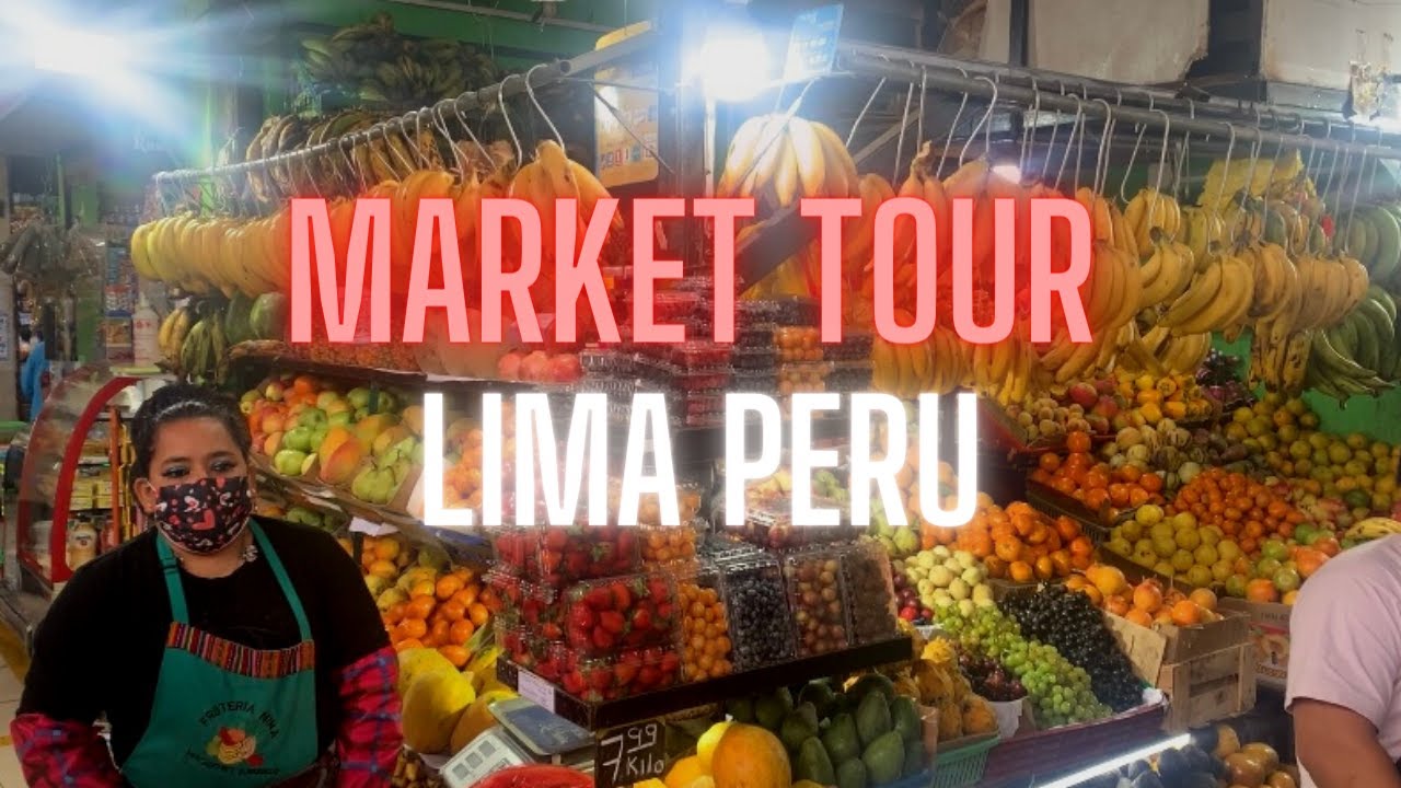 The ULTIMATE Peruvian Local Market Tour | Experience Lima, Peru! - YouTube