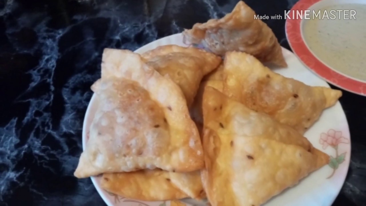 How to make | Chicken Mince Samosa | new recipe! - YouTube