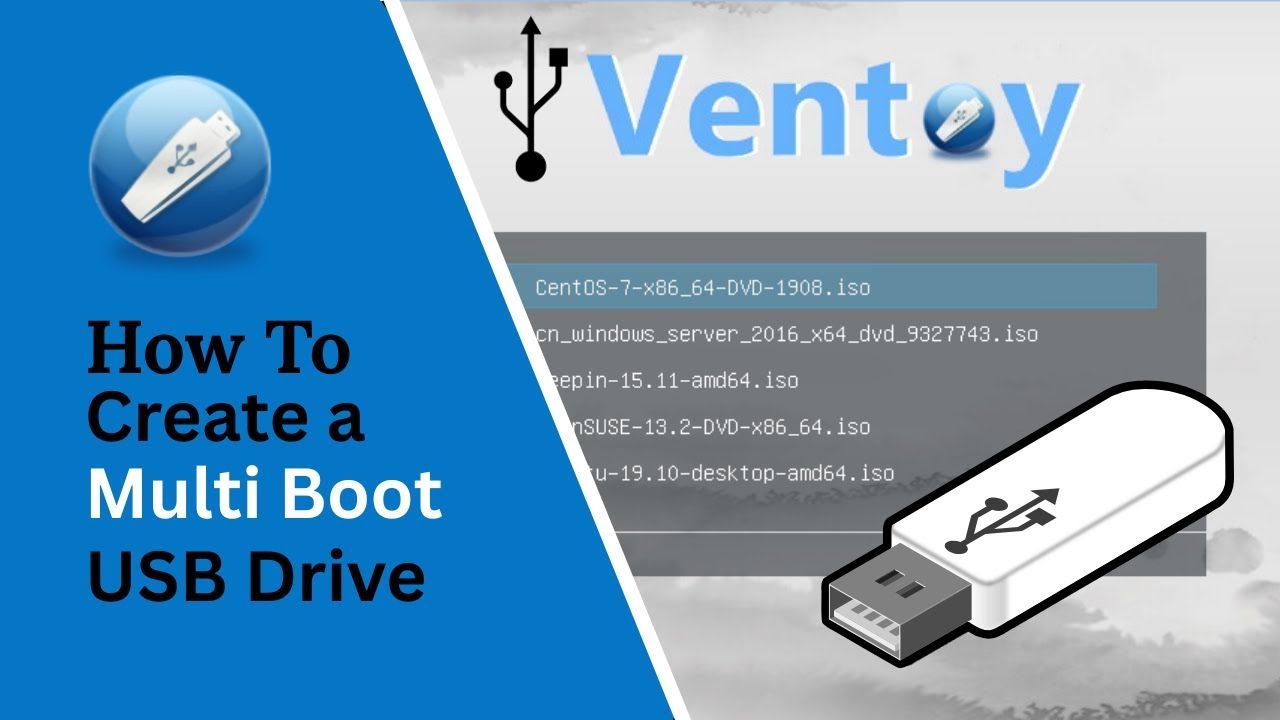 How to Create a Multi Boot USB Drive in Just a Few Easy Steps - YouTube