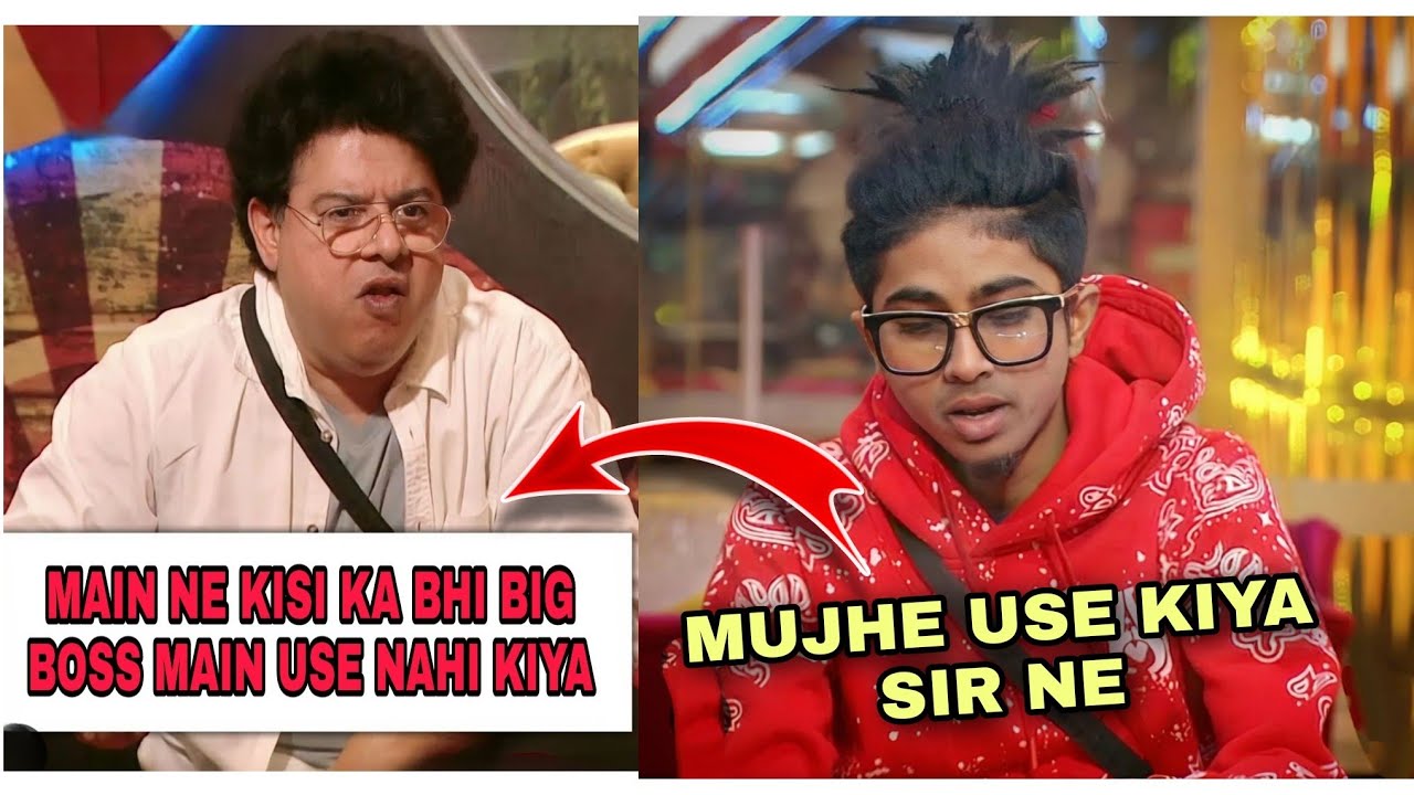 KAY VISHAY - MC STAN - SHIV THAKARE ] SAJID KHAN IN BIG BOSS 16 2023 ...