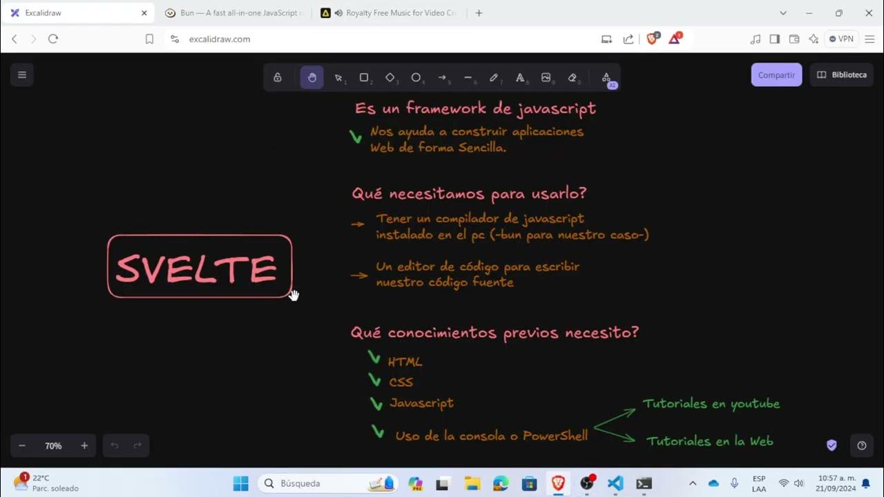 Introducción a svelte - YouTube