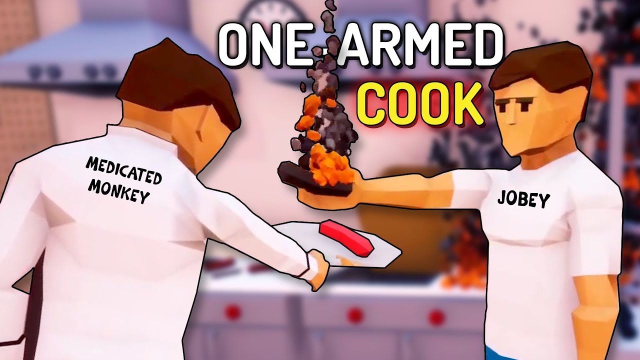 CAUCHEMAR EN CUISINE - Sur One-armed cook!!!!!! Nouveau jeu!!!! - YouTube