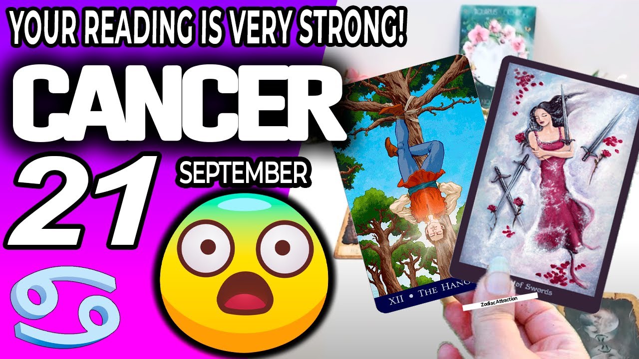 Cancer ♋ 😨SHOCKING😱YOUR READING IS VERY STRONG! 💓💯horoscope for today ...