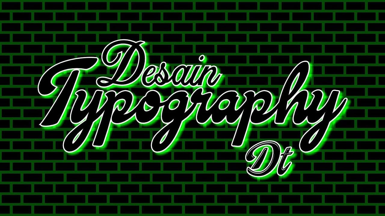 How to Make Typography Using CorelDRAW X6 # 02 - YouTube