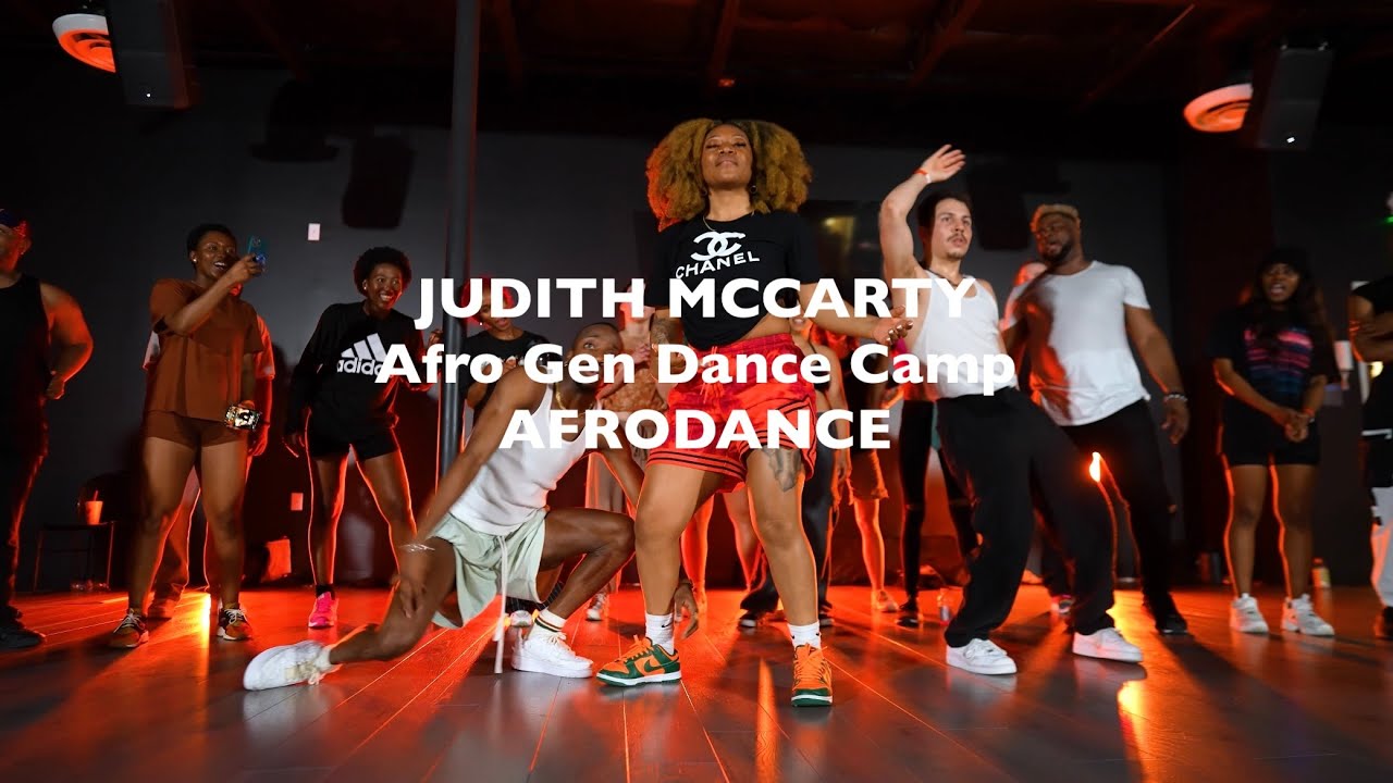 Judith McCarty - AfroDance Workshop at Afro Gen Dance Camp 2023 - YouTube