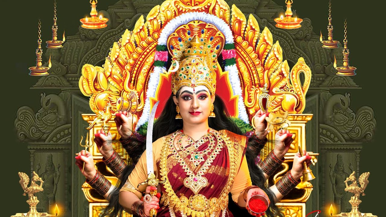 Samayapuram Mariamman makeover video/ Amman makeup/Navaratri special ...