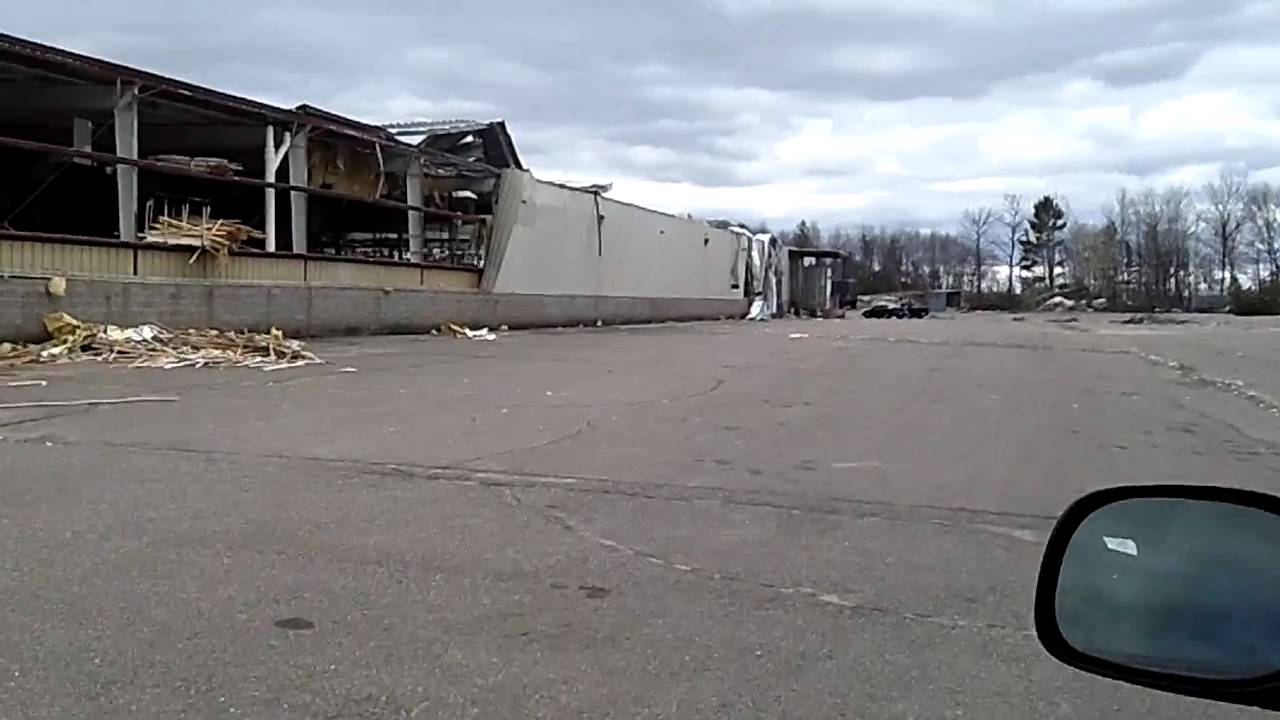 Merrill WI Tornado 4 10 2011 Lincoln Windows 1 - YouTube