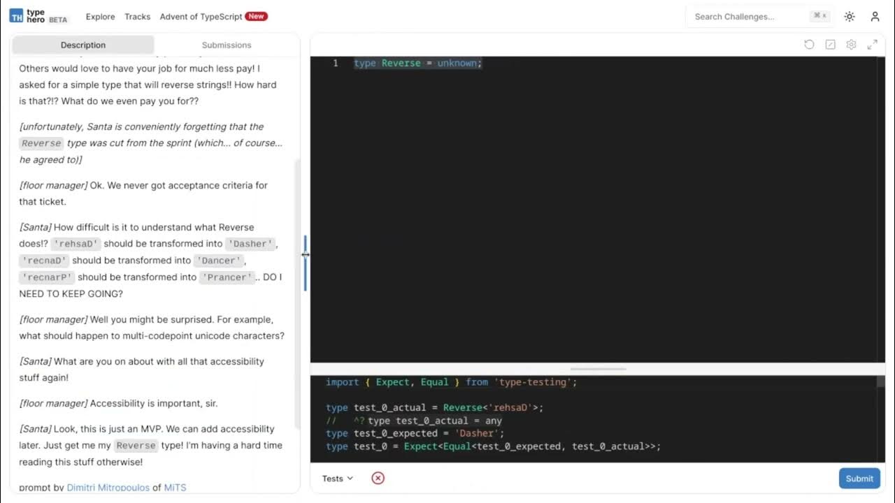 Advent of Typescript 9 - YouTube