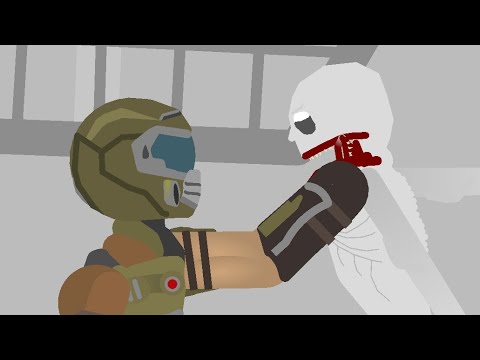 Doom slayer is destroys scp 096 - YouTube