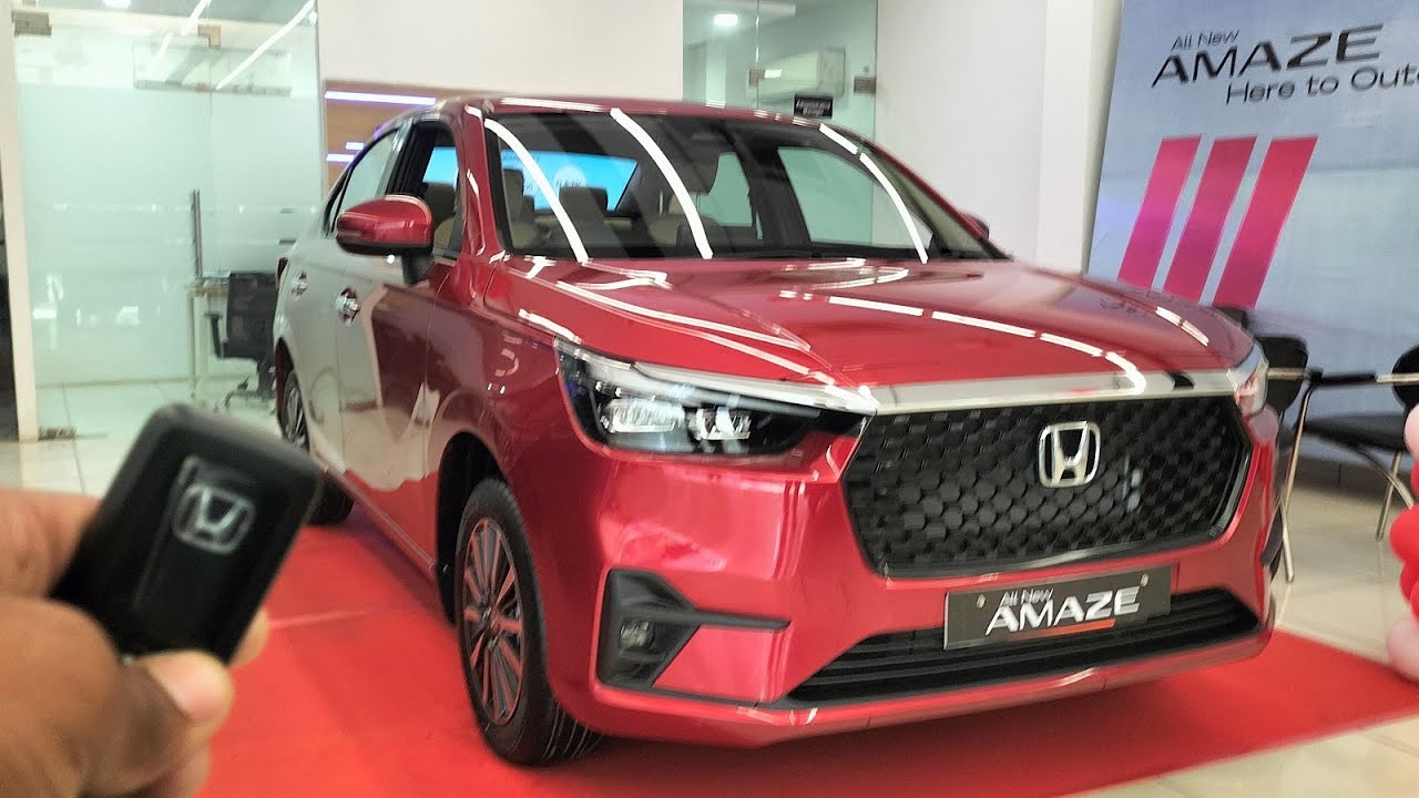 "2025 Honda Amaze ZX Review: Features, ADAS, Pricing, Interiors & Real ...