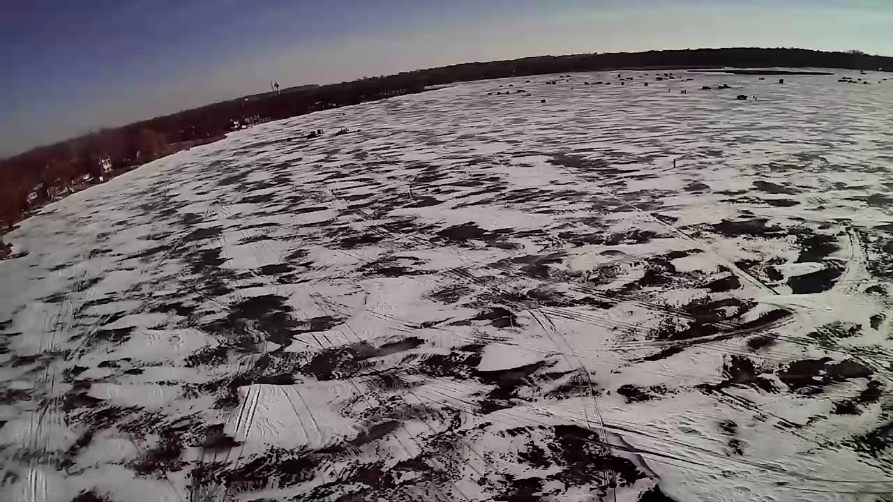 Phantom Lake, Mukwonago WI. Jan 20 2018 - YouTube