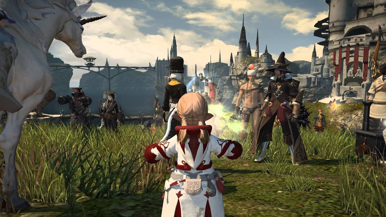 Legion Noir - FFXIV Guild Photo and Chocobo Race 9/13 - YouTube