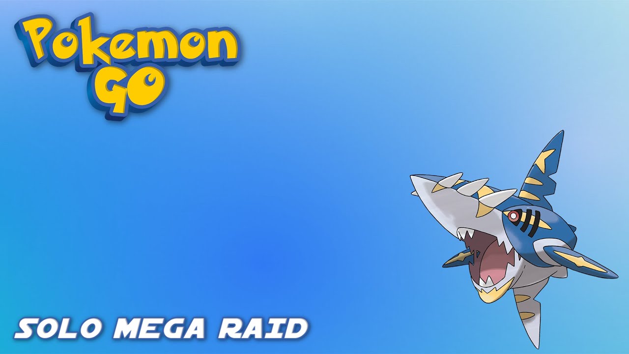 Pokemon Go Solo Mega Sharpedo Raid! - YouTube