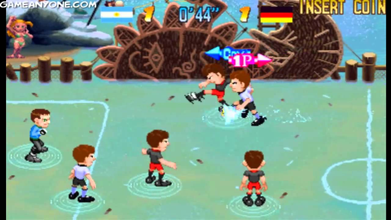[CVSK] Capcom Sports Club (Arcade) [HD] - Kick Stars - YouTube