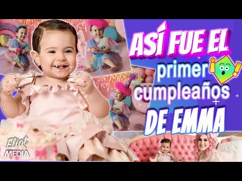 ASÍ FUE EL PRIMER CUMPLEAÑOS DE EMMA, LA HIJA DE GRIS DE MIS PASTELITOS ...