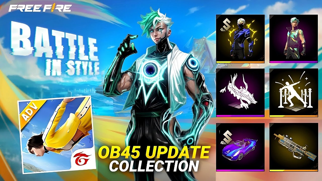 OB45 ALL FIRST LOOK COLLECTION ITEMS | OB45 ALL BUNDLE,WEAPON l FREE ...