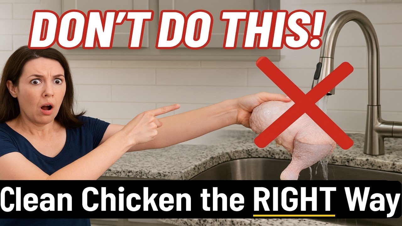 How to Clean Chicken Before Cooking the RIGHT Way (Most People Do It ...