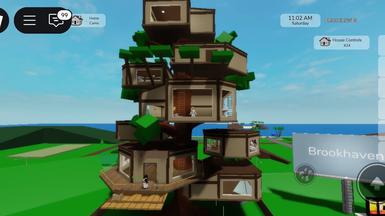 Brookhaven 🏡 The Cozy Tree House - YouTube
