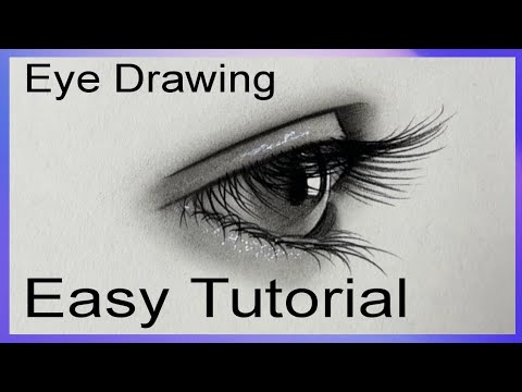 How to draw an eye/eyes easy step by step for beginners Eye drawing ...