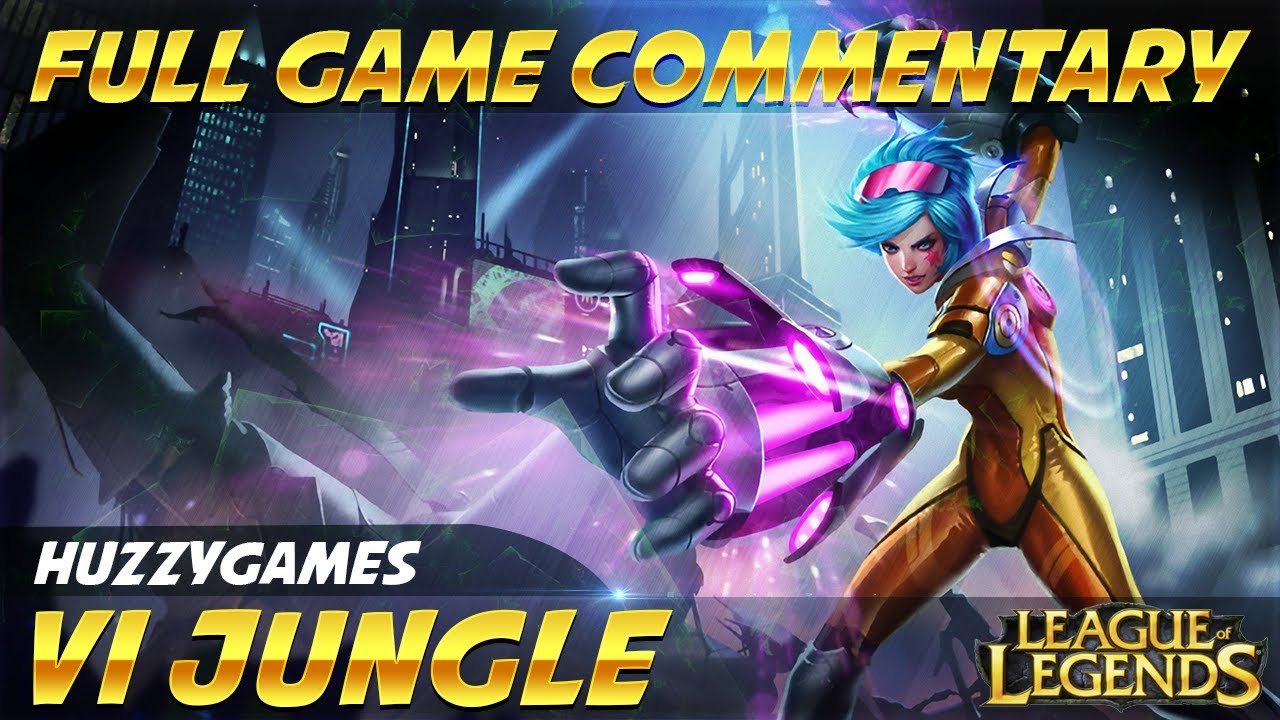 League of Legends - Diamond Vi Jungle - Full Game Commentary - YouTube