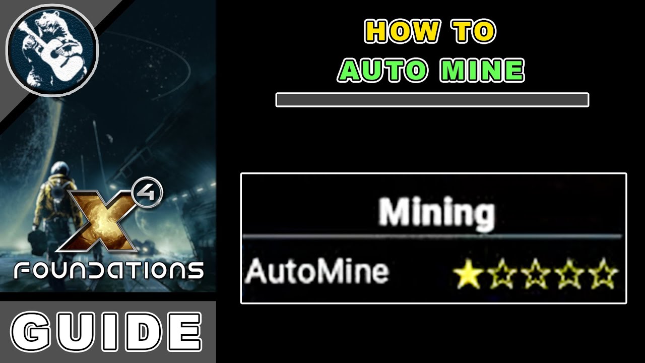 X4 Foundations Getting Started Mining Guide - Automated (Beginner X4 Foundations Guide) - YouTube