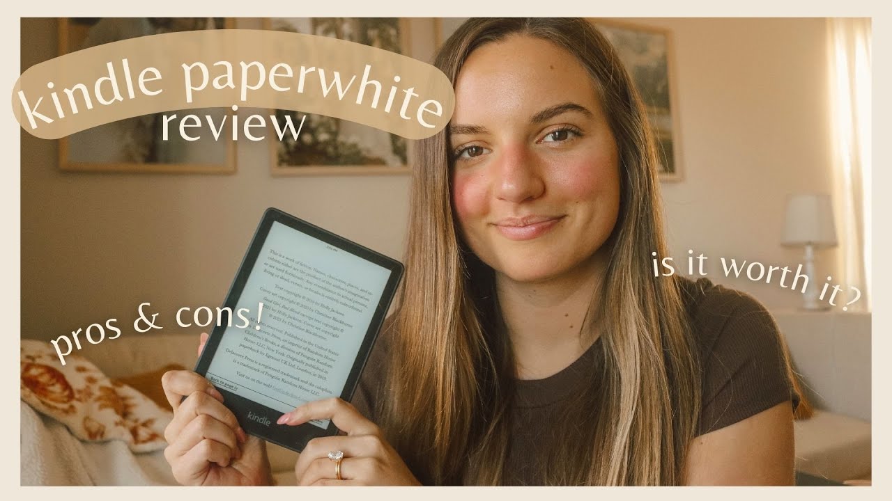 Kindle paperwhite 2022 review | HONEST one month review - YouTube