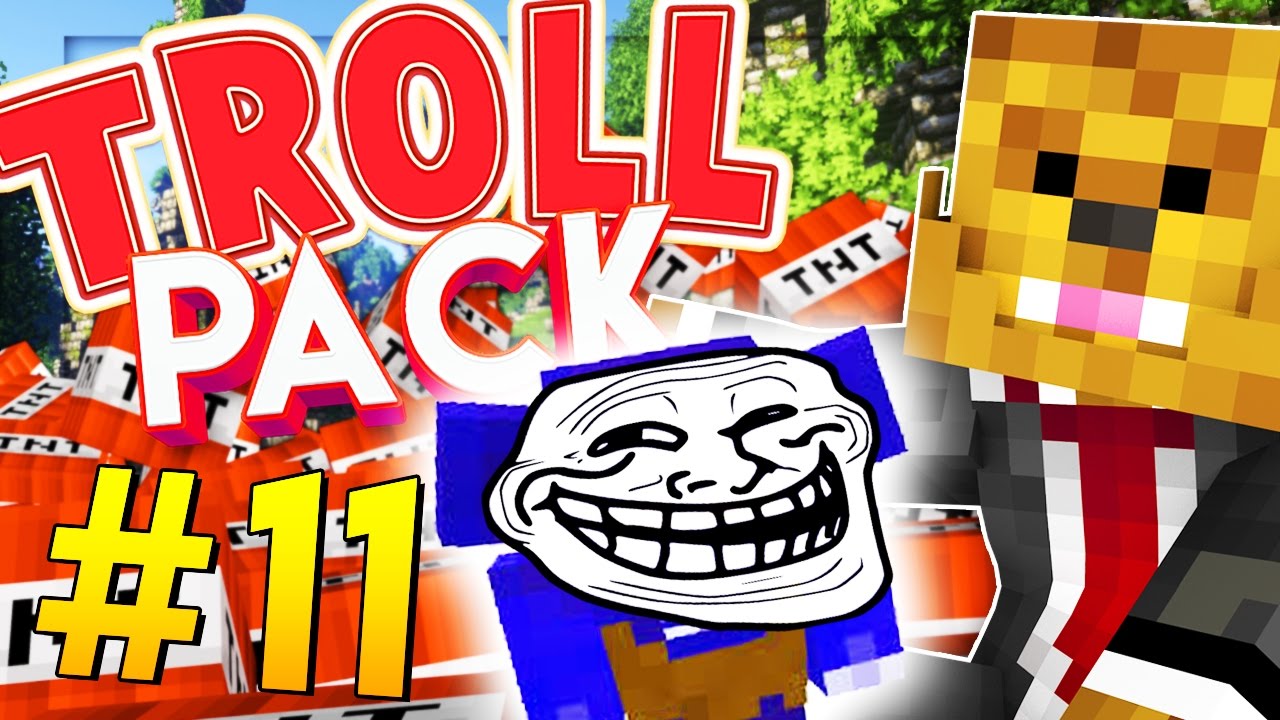 PRANK WAR IN TWILIGHT FOREST - Minecraft TROLL PACK #12 | JeromeASF - YouTube