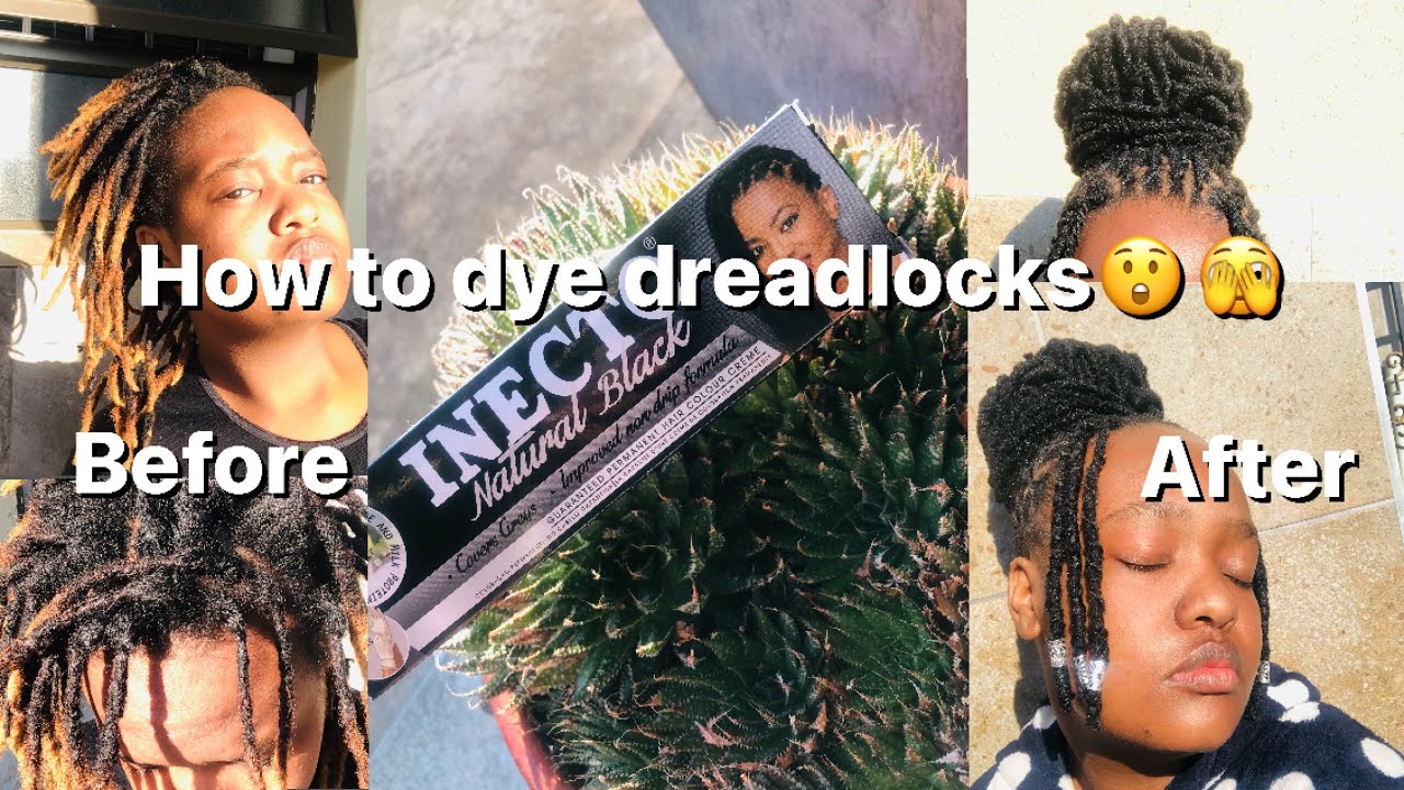 How To Dye Your Dreadlocks || South African Youtuber🇿🇦 - YouTube