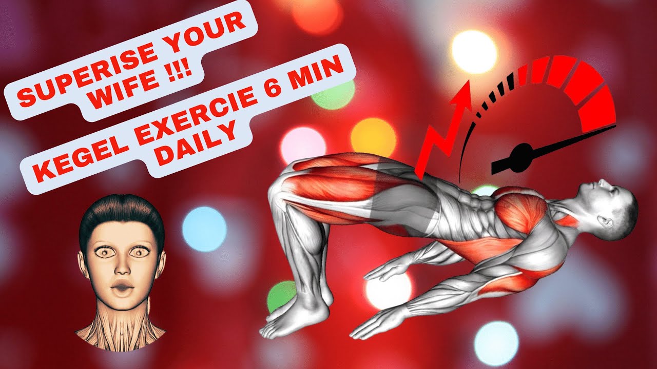 6-Min KEGEL Exercises for Men PELVIC FLOOR Strengthening - YouTube