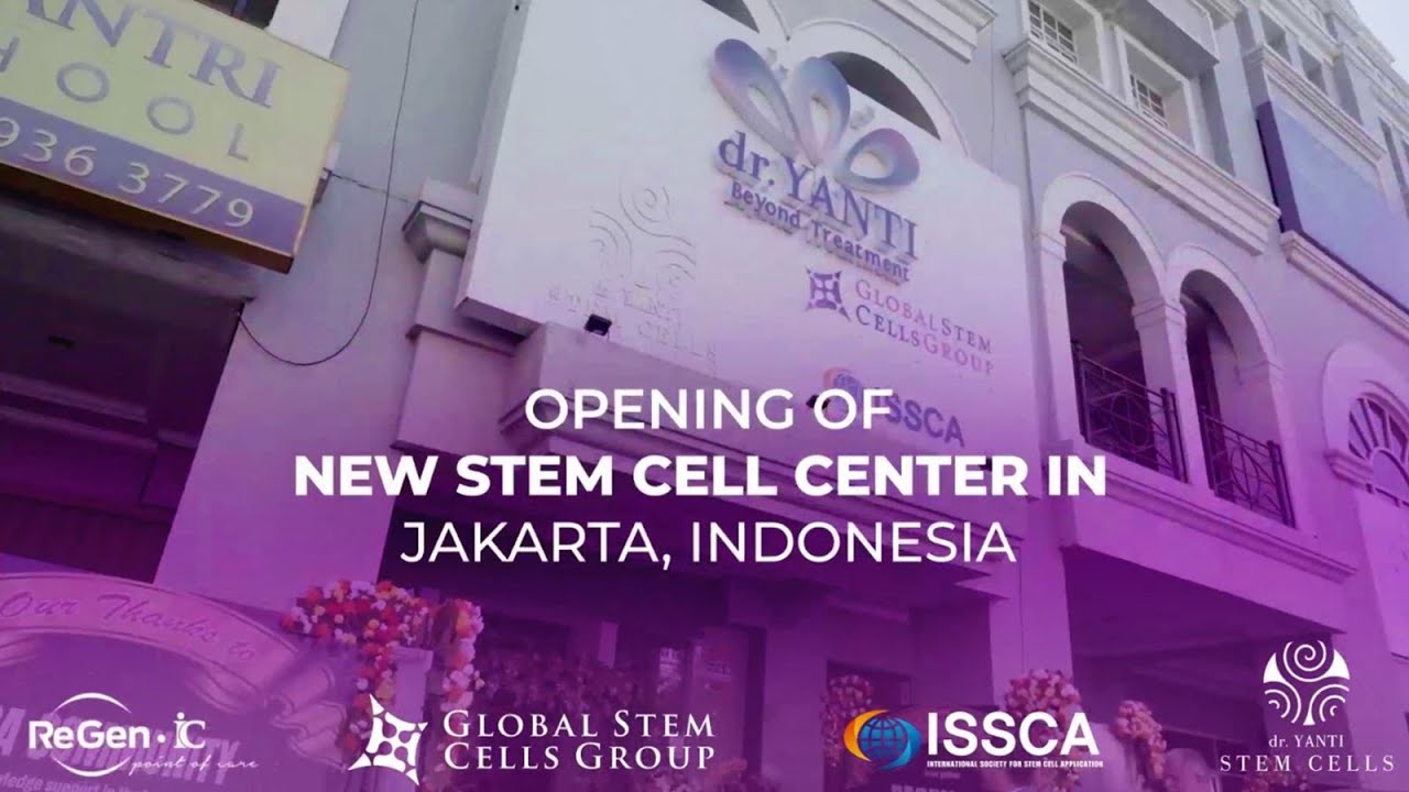 Opening Of New Stem Cell Center In Jakarta, Indonesia - YouTube