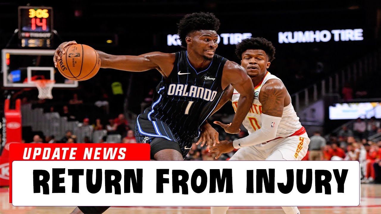 Jonathan Isaac takes crucial step in return from injury - YouTube