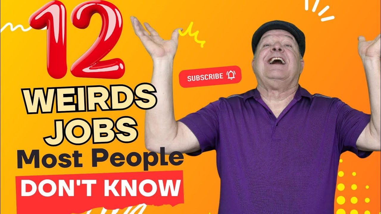 "Unusual Professions That Pay the Bills! 😜💼 || 12 Weird Jobs That ...