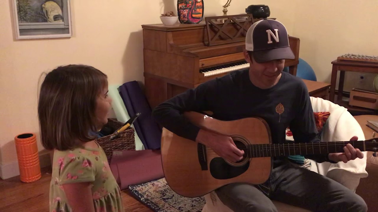 Annie & Dad's first performance - YouTube