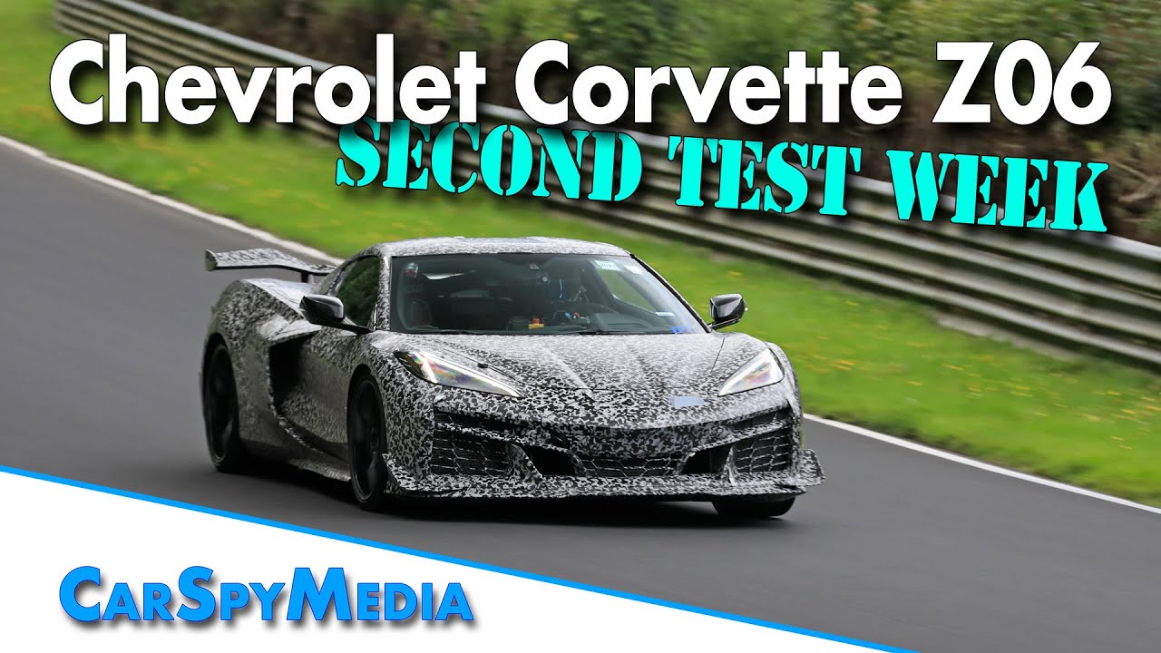 V8 Powered Chevrolet Corvette Z06 670-hp LT6 V8 Prototype Spied Testing ...