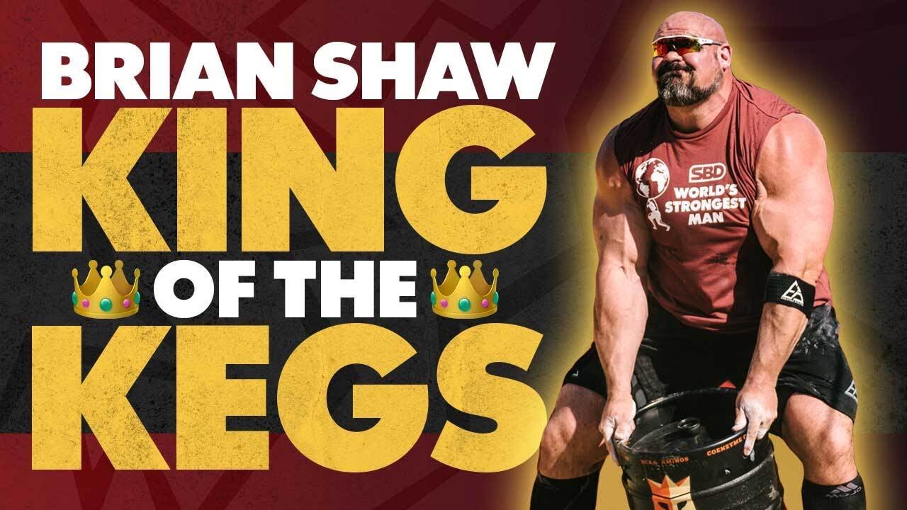 Brian Shaw Smashes Keg Toss World Record | World's Strongest Man - YouTube